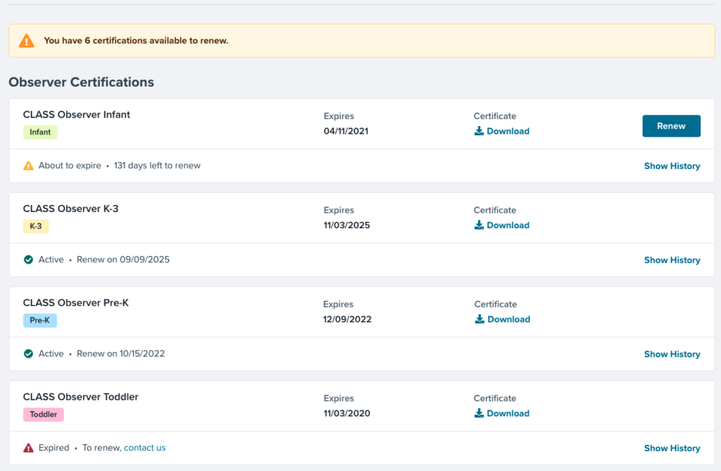 Guide to Purchasing Recertification - Teachstone