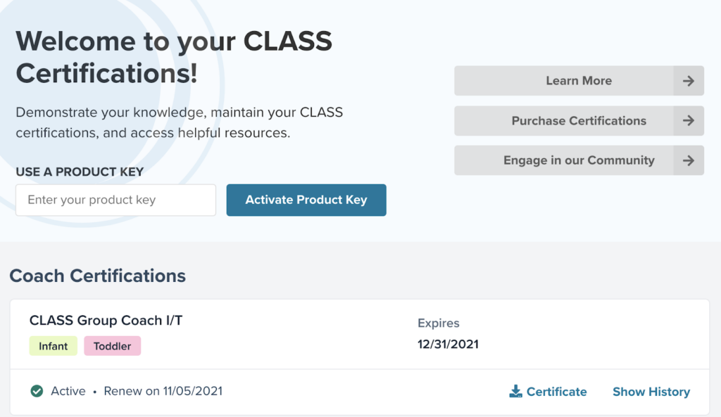 Guide to Purchasing Recertification - Teachstone